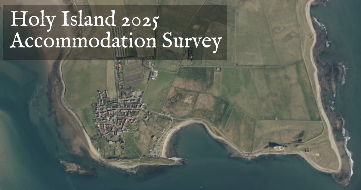 Holy Island Accommodation Survey (March 2025) – Belvue Guesthouse Holy ...